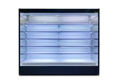 China 4 lagen planken Supermarkt Open Display Chiller voor Merchandiser Te koop