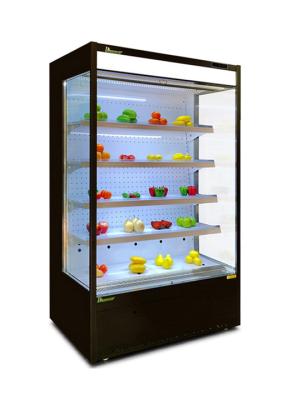 China Loja de conveniência Resfriador aberto vertical multideck com economia de energia R134a à venda