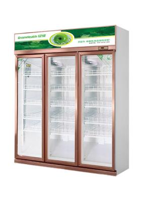 China 452L Frost Free Upright Beverage Refrigerator With Plug In Units for sale