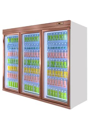 Cina Vetrina più fredda della bevanda dell'esposizione del supermercato della bevanda dritta dell'OEM in vendita