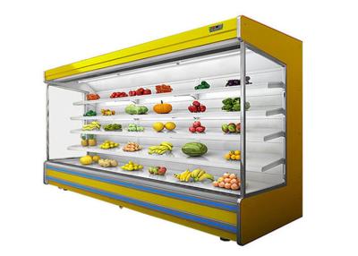 China De verre Stijl koelde Open Vertoningsharder voor Supermarktwinkel Te koop