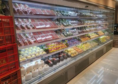 China De regelbare Harder van de de Diepvriezer Plantaardige Open Vertoning van de Planken3600w Commerciële Vertoning Te koop