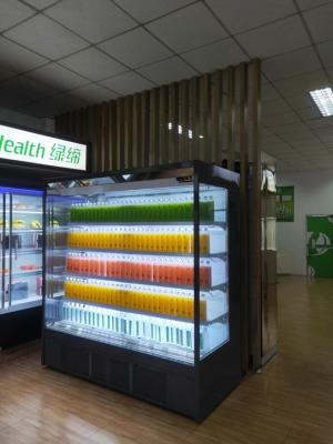 Chine Réfrigérateur ouvert végétal d'affichage de congélateur commercial d'affichage de l'étagère réglable 3600W à vendre