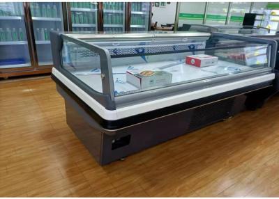 China Customized Open Fresh Meat Display Freezer For Supermarket R404a for sale