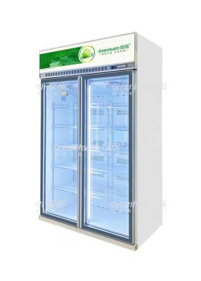 China 2 / 3 Harder van de deur de Commerciële Vertoning met Omschakelaarscompressor 1008L Te koop