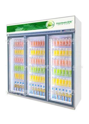 China 2 / 3 Harder van de deur de Commerciële Vertoning met Omschakelaarscompressor 1008L Te koop