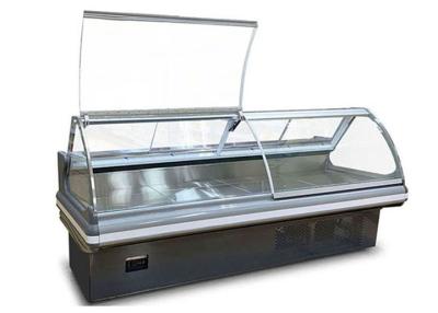 China Armário mais frio refrigerado da exposição para o alimento cozido com porta de trás à venda