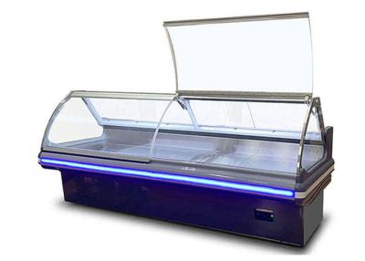 China Armário mais frio refrigerado da exposição para o alimento cozido com porta de trás à venda