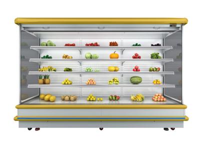 China Congelador vegetal aberto da exposição do refrigerador R404a 2831L de Multideck do estilo europeu à venda