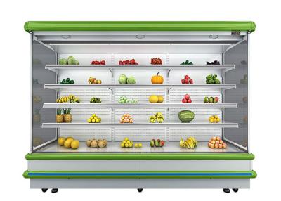 中国 4つの野菜のための調節可能な層のスーパーマーケットの表示スリラーの商業冷却装置 販売のため