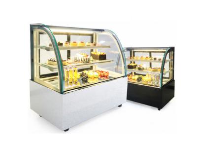 China Modifique el escaparate refrigerado refrigerador del refrigerador para requisitos particulares R134a de la exhibición de la torta del color en venta