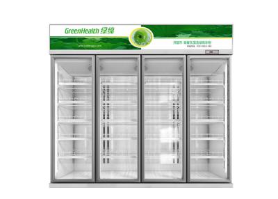 中国 可動書だなのスーパーマーケットの表示冷却装置贅沢なタイプ飲料のクーラー 販売のため