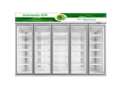 China Regelbare van de de Vertoningskoelkast van de Plankensupermarkt Luxetype Drankkoeler Te koop