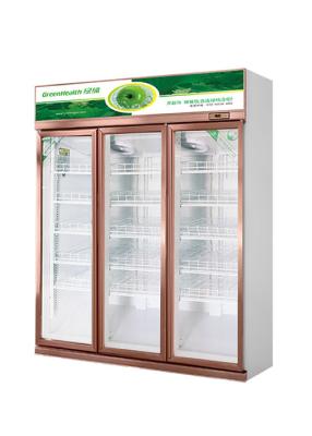 中国 可動書だなのスーパーマーケットの表示冷却装置贅沢なタイプ飲料のクーラー 販売のため