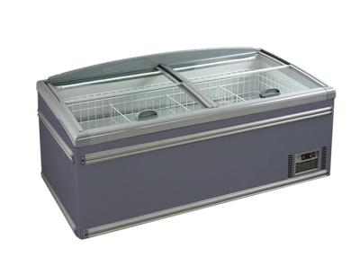 Cina Congelatore commerciale dell'esposizione dell'isola della frutta e della verdura con la luce del LED in vendita