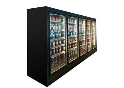 中国 ドアのMultideckのガラス スリラーは飲料の表示冷凍を飲む 販売のため