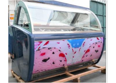 Cina Le pentole commerciali del congelatore 12 dell'esposizione del gelato di Gelato glassano liberamente in vendita