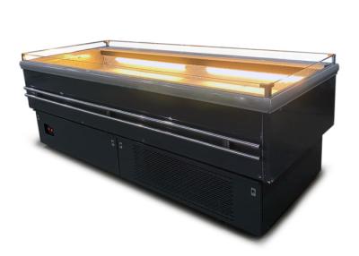 China Horizontal Fruit Vegetable Showcase R404a Open Display Cooler for sale