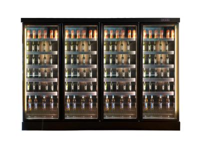 Cina Attrezzatura di vetro di Refrigeratant della porta di Multideck del refrigeratore dritto dell'esposizione in vendita