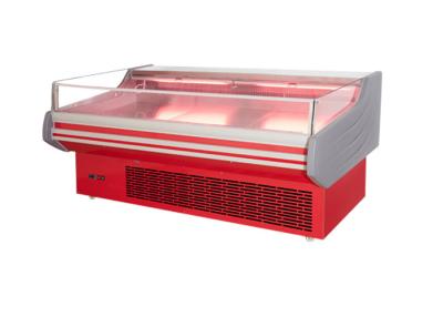 China R22 Open Type Meat Display Freezer Showcase With LED Light for sale