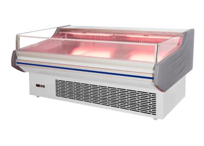 China R22 Open Type Meat Display Freezer Showcase With LED Light for sale