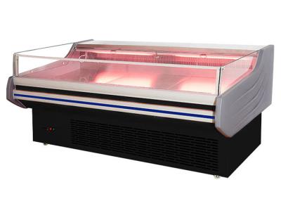 China R404a Dynamic Cooling Seafood Fish Display Freezer Meat Display Refrigerator Butcher Equipment for sale