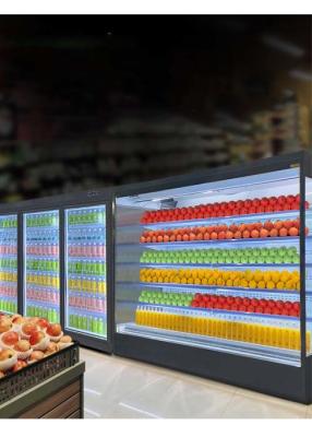 China Chiller aberto e silencioso sem geadas com prateleira ajustável à venda