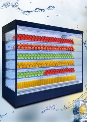 China Chiller aberto e silencioso sem geadas com prateleira ajustável à venda