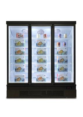 Cina R134a Apparecchiature per supermercati commerciali Bottom Mount Vertical Freeezer Heladeras in vendita