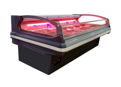 Cina 900W Free Frost Supermarket Vitrina di cibo fresco per negozio di carne in vendita