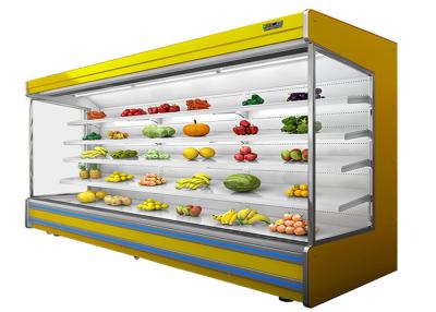 China Large Commercial Display Freezer With LED Multideck Storage Display Cabinet 1800W for sale