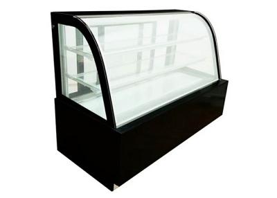 Cina Display di torte in vetro curvo Chiller Commercial Bakery Showcase Counter in vendita