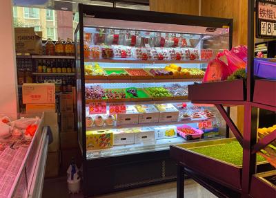 中国 超市用 フロントチラー 販売のため