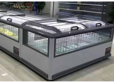 China 1000 Liter Chest Deep Freezer Bottom Refrigerators Horizontal Commercial for sale