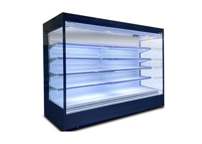 China Frigorífico remoto Multideck Open Chiller Semi Vertical Para Hotel à venda