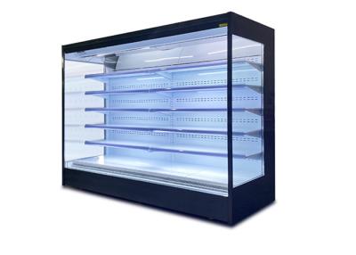 China Frigorífico remoto Multideck Open Chiller Semi Vertical Para Hotel à venda