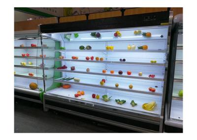 中国 商用 工場 スーパーマーケット ショーケース フロント エア フリーザー マルチデック オープン チラー 販売のため