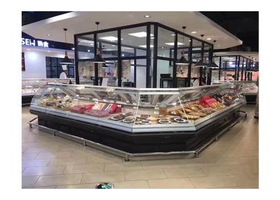 China Commercial Large Fresh Meat Display Freezer Deep Display Refrigerator for sale