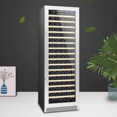 China 360° Air Ventilation Wine Refrigerator With 418L 220V 50HZ Automatic Defrost System for sale