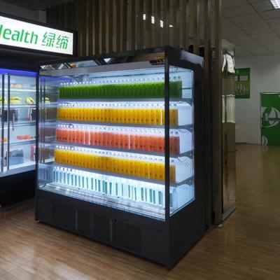 China Multi-deck open koelkast De perfecte koeloplossing voor voedsel en dranken Te koop