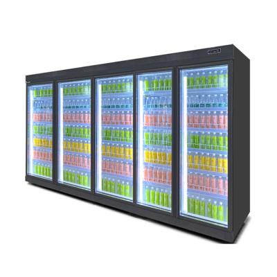 China 2694L Display comercial vertical congelador refrigerador de vitrine de bebidas à venda