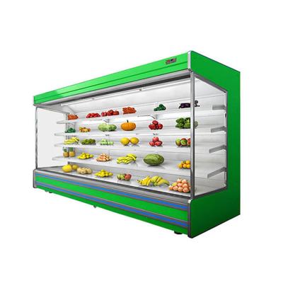 中国 1m 3m 野菜 果物 ミルク ドリンク ディスプレイ マルチ デック オープン チラー 販売のため