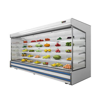 中国 商用 工場 スーパーマーケット ショーケース フロント エア フリーザー マルチデック オープン チラー 販売のため
