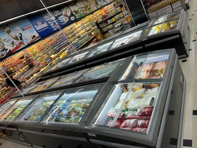 Китай Система прямого охлаждения коммерческий дисплейный морозильник с температурой -18-22°C и объемом 630 л продается