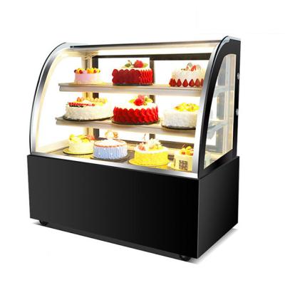 Cina Materie in acciaio inossidabile in vetro trasparente curvo / ad angolo rettilineo con scaffali multipli in vendita