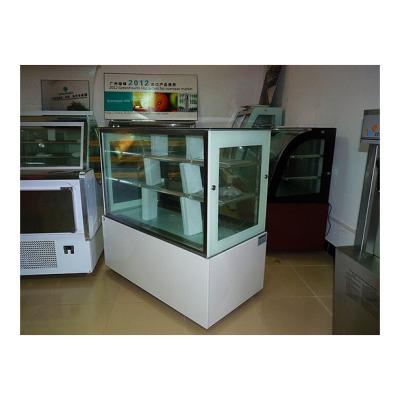 China Tienda de pasteles de vidrio transparente de múltiples capas utiliza almacenamiento pantalla de pastel pantalla congelador en venta