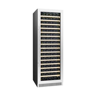 China High Quality 185 Pack Single Temperature Red Wine Refrigerated Display Freezer for sale