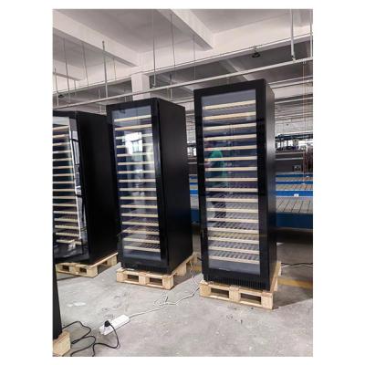 China High Quality 185 Pack Single Temperature Red Wine Refrigerated Display Freezer for sale