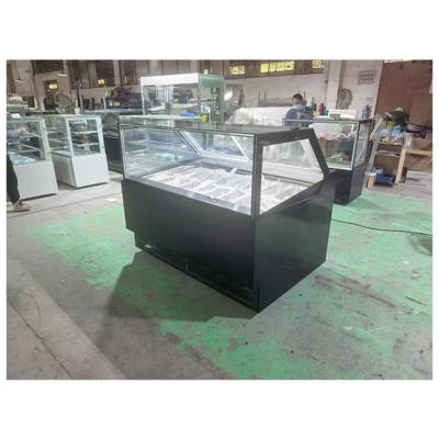 Chine Les magasins de crème glacée/supermarchés utilisent le réfrigérateur de stockage pour afficher les réfrigérateurs d'affichage de crème glacée à vendre