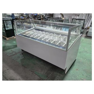 Chine Les magasins de crème glacée/supermarchés utilisent le réfrigérateur de stockage pour afficher les réfrigérateurs d'affichage de crème glacée à vendre